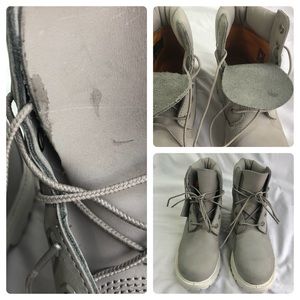 Timberland | Shoes | Timberland Ghost White Waterproof Boots 75 | Poshmark